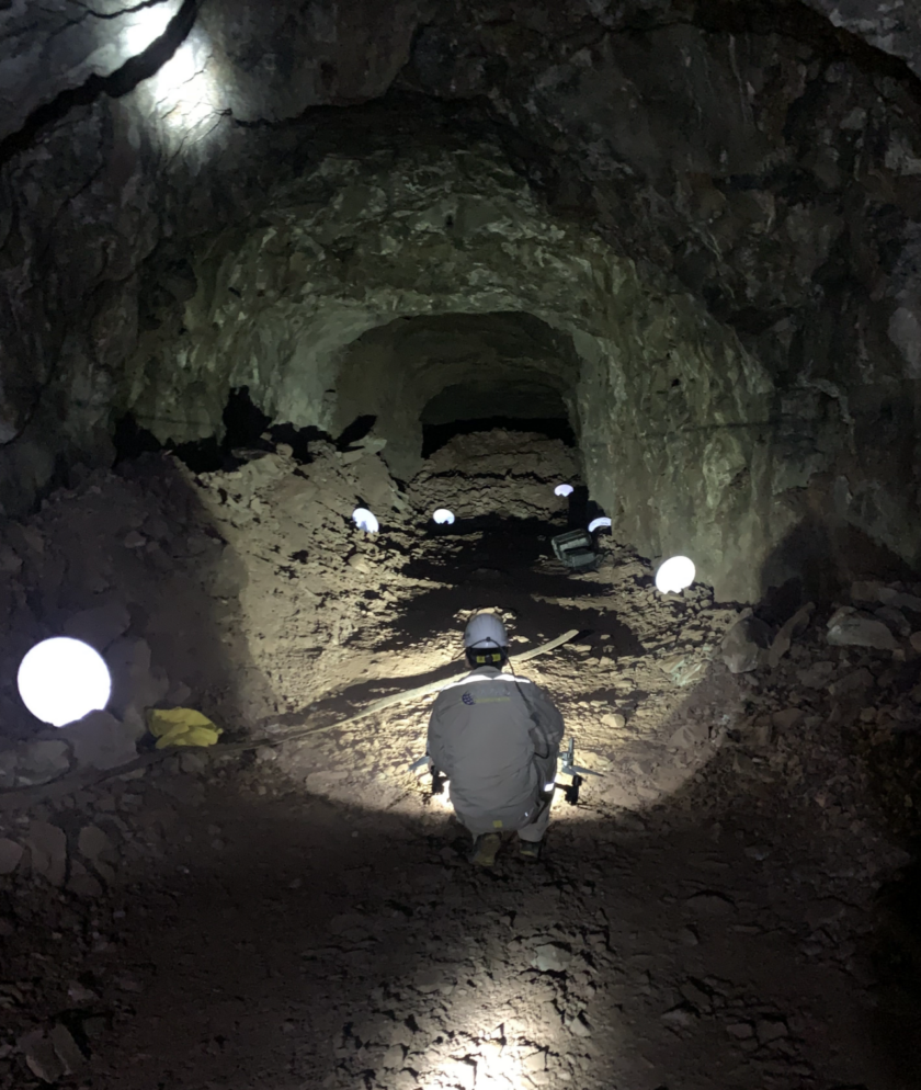 Underground 3D laser scanning - Qazaq Geophysics